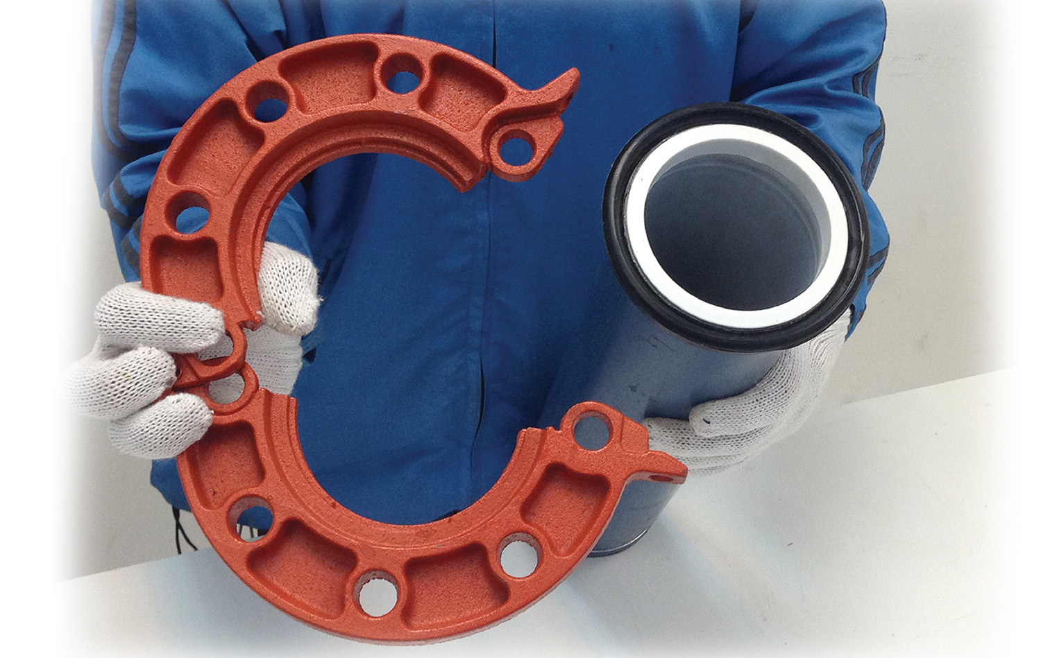 การติดตั้ง Grooved Flange - Syler Pipe